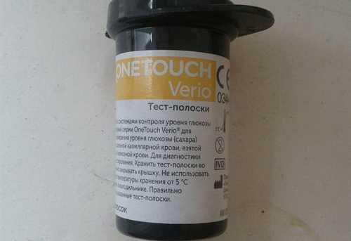 Тест-полоски для глюкометра OneTouch Verio