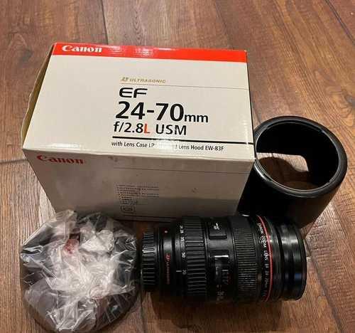 Объектив Canon EF 24-70mm f 2 8 L USM