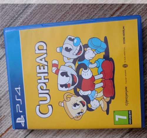 Cuphead DLC диск на ps4