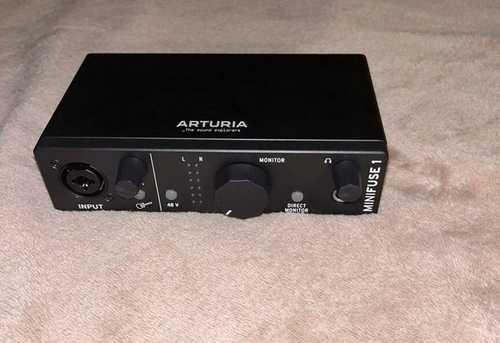 Arturia minifuse 1 аудиокарта, звуковая карта