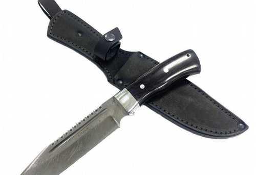 Нож Волк, цельнометаллический, кованая Х12мф, черн