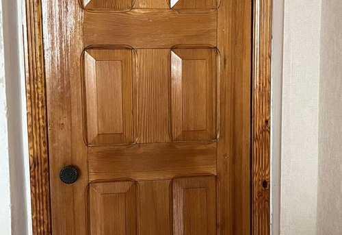 Двери межкомнатные, входная деревянная б/у