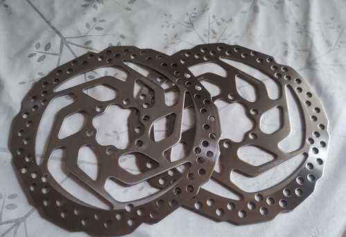 Продам роторы Shimano RT26 6-винтов 160 и 160