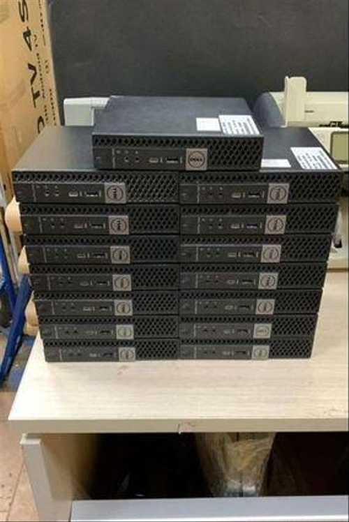 Неттоп мини пк Dell 7050, i3 7100 8gb озу 500hdd
