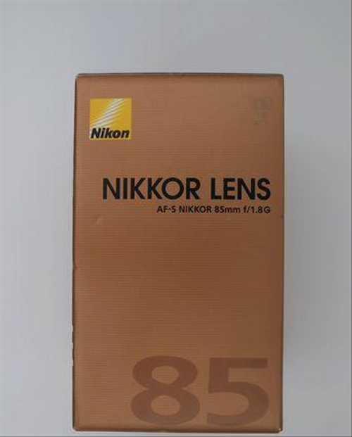 Nikon AF-S Nikkor 85mm f/1.8G