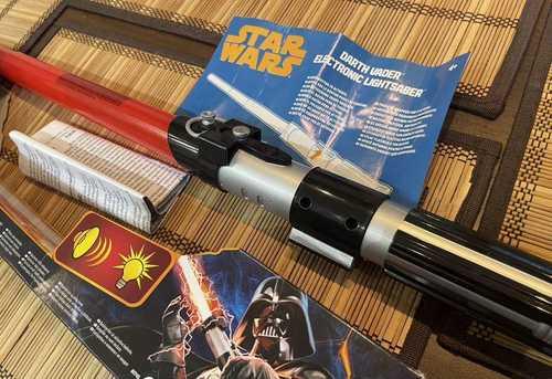 Star Wars Darth Vader Lightsaber Hasbro меч Дарта