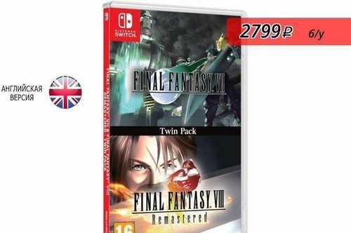 Б/у Final Fantasy 7 (VII) + Final Fantasy 8 (viii)