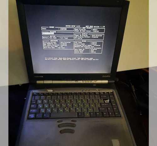 Ретро 2шт Toshiba s1410-304 2805-s301 Pentium-III