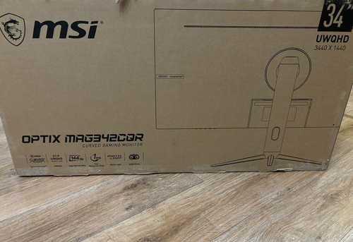 Монитор MSI mag342cqr, 34 дюйма