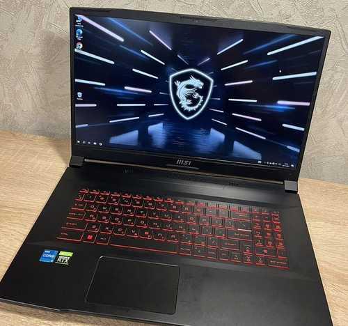 Игровой ноутбук MSI Katana gf 76, rtx 3050