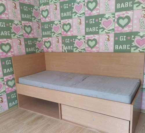 Кровать 80*200 IKEA Sultan Lade
