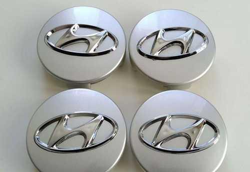 Колпачки заглушки на литые диски Hyundai 60мм