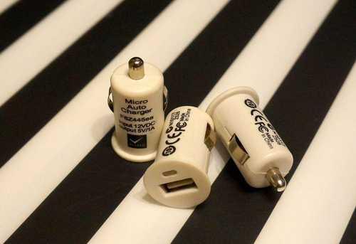 Микро зарядка USB автомобильная