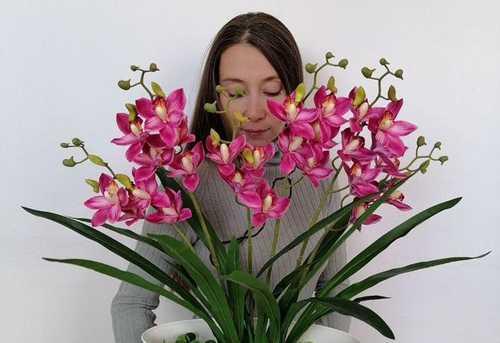 Искусственная Орхидея цимбидиум
