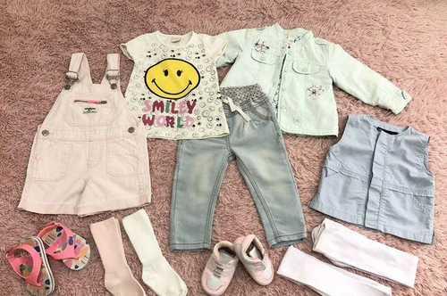 Набор детской одежды на девочку 1-2 года