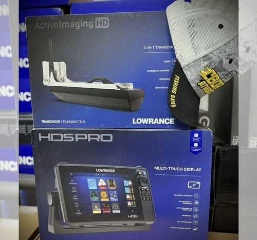 Эхолот Lowrance HDS PRO 9 AI 3in1 HD RUS NEW, ref