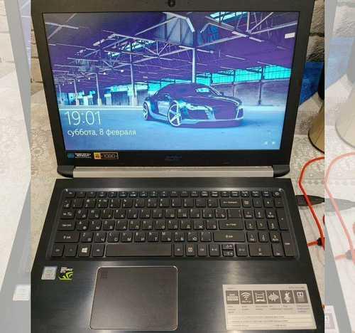 Ноутбук acer aspire 7 a715 71g