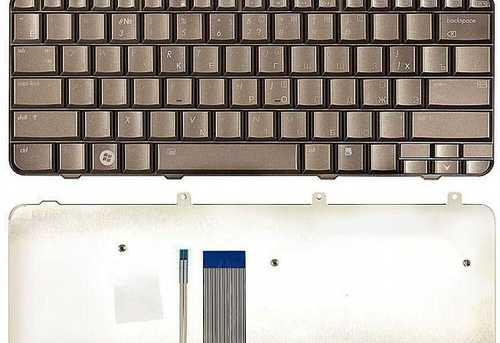 Клавиатура для HP DV3-1000, DV3z-1000 бронза