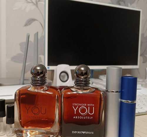 Emporio Armani stronger with youintensely распив
