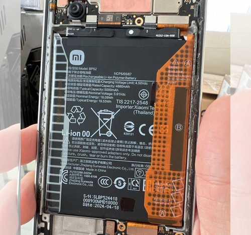 Xiaomi poco F6 аккумулятор батарея оригинал