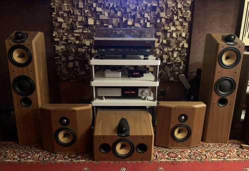 5 колонок Bowers & Wilkins B&W CDM 7nt cnt snt