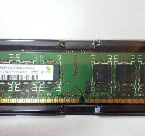 Оперативная память Hynix DDR2 1GB (2х ранговая)