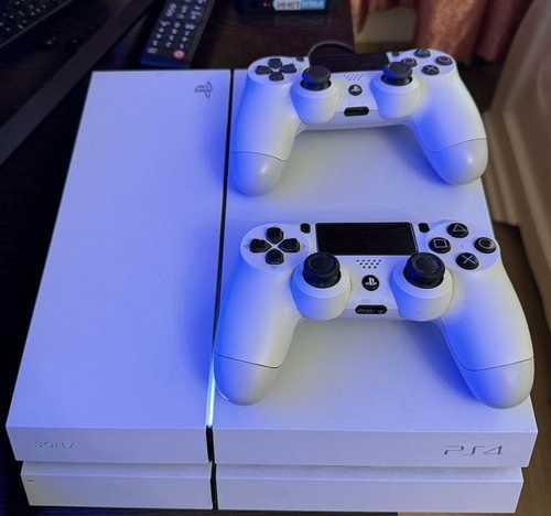 Sony playstation 4 fat   2 джостика