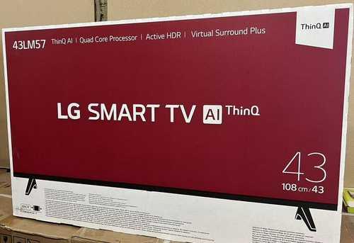 Телевизор 43 дюймов LG смарт тв