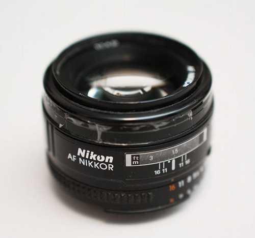Объектив Nikon 50mm f/1.4D AF Nikkor Никон 50мм