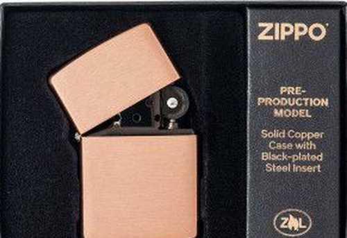 Zippo. Solid Copper/ Медь. 22 г. Лимит. Новая