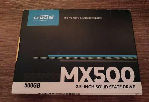 Crucial 2.5" MX500 500 Гб. Новый