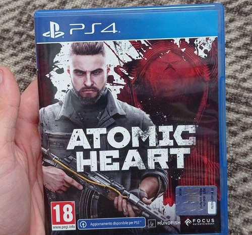 Atomic heart ps4 диск