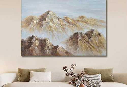 Картина маслом на холсте горы пейзаж Шедевр