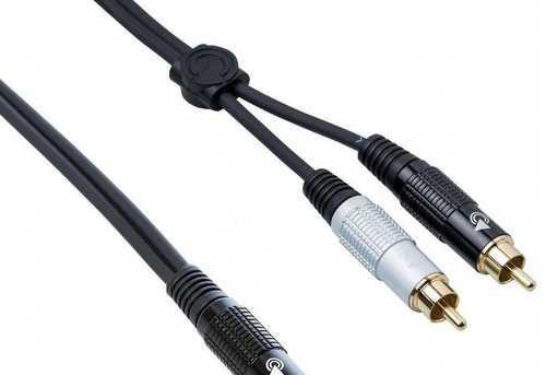 Кабель miniJack-2RCA Bespeco eaymsr500 5 m