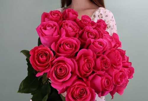 Букет из 25 роз «В сердце каждого» 80 см