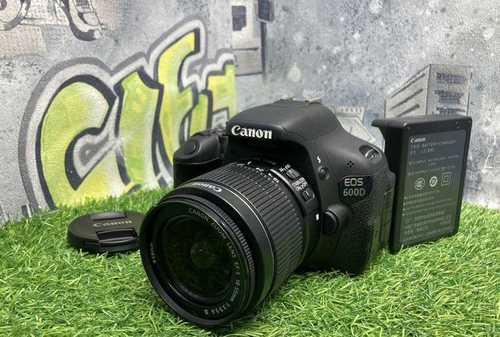 Canon 600D + 18-55mm 3.5-5.6 III (8.600 кадров)