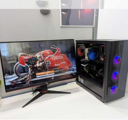 Мощный игровой компьютер Ryzen 5-3600X RTX 3050