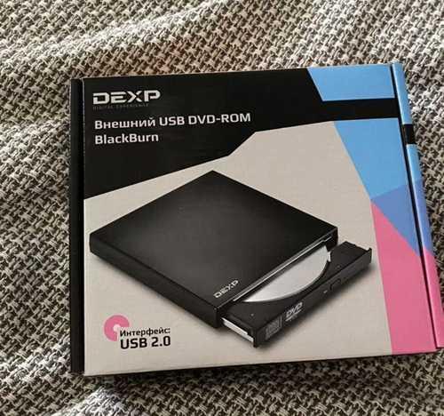 Внешний usb dvd-rom blackburn