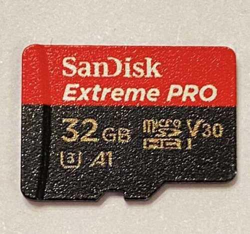 Карта памяти MicroSD SanDisk Extreme PRO 32 гб