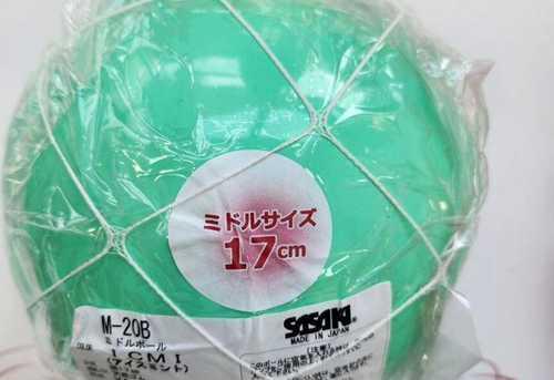 Мяч sasaki 17см ледяная мята