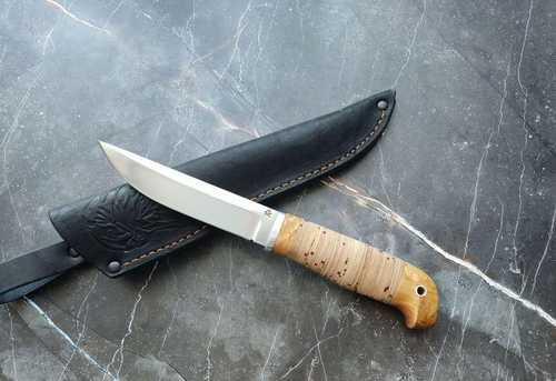 Нож Финский, х12мф ков, береста- береза