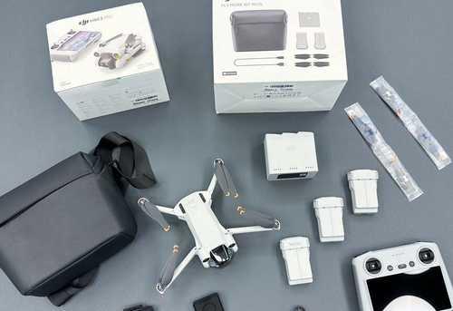 Почти новый DJI Mini 3 Pro Fly More Plus + Линзы