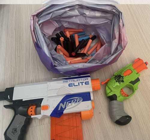 Бластер nerf