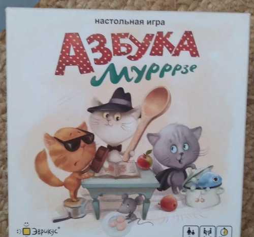 Азбука Мурррзе Настольная Игра Эврикус