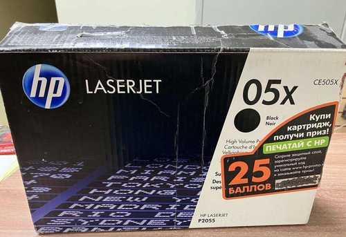 Картридж HP LaserJet CE505X