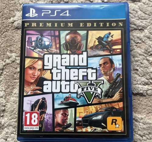 Gta 5 ps4 диск