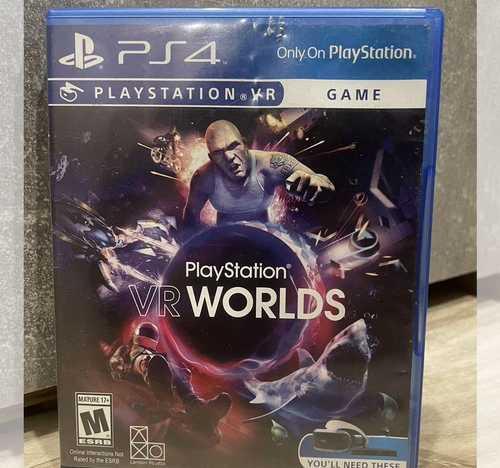 Диск Playstation VR worlds для ps4