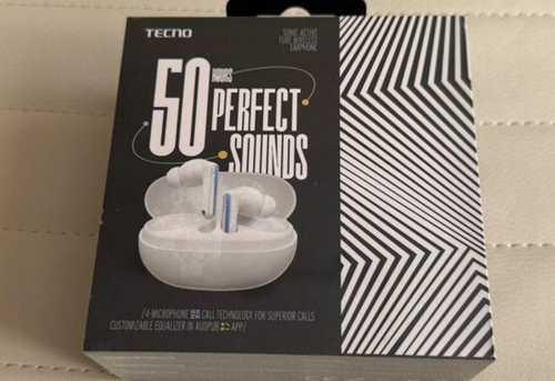 Беспроводные наушники Tecno SC01 Soniс 1 белые