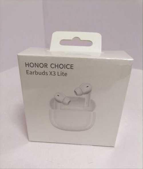 Honor Choice Earbuds X3 Lite белый