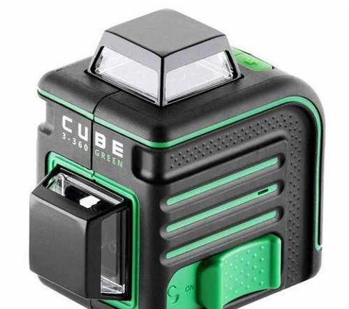 Уровень лазерный ADA Cube 3-360 green Home Еdition